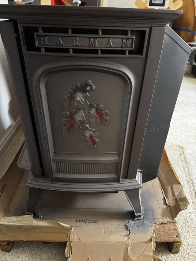 Harman XXV-TC Cast Iron Pellet Stove | Fireplaces/Wood Burning Stoves ...